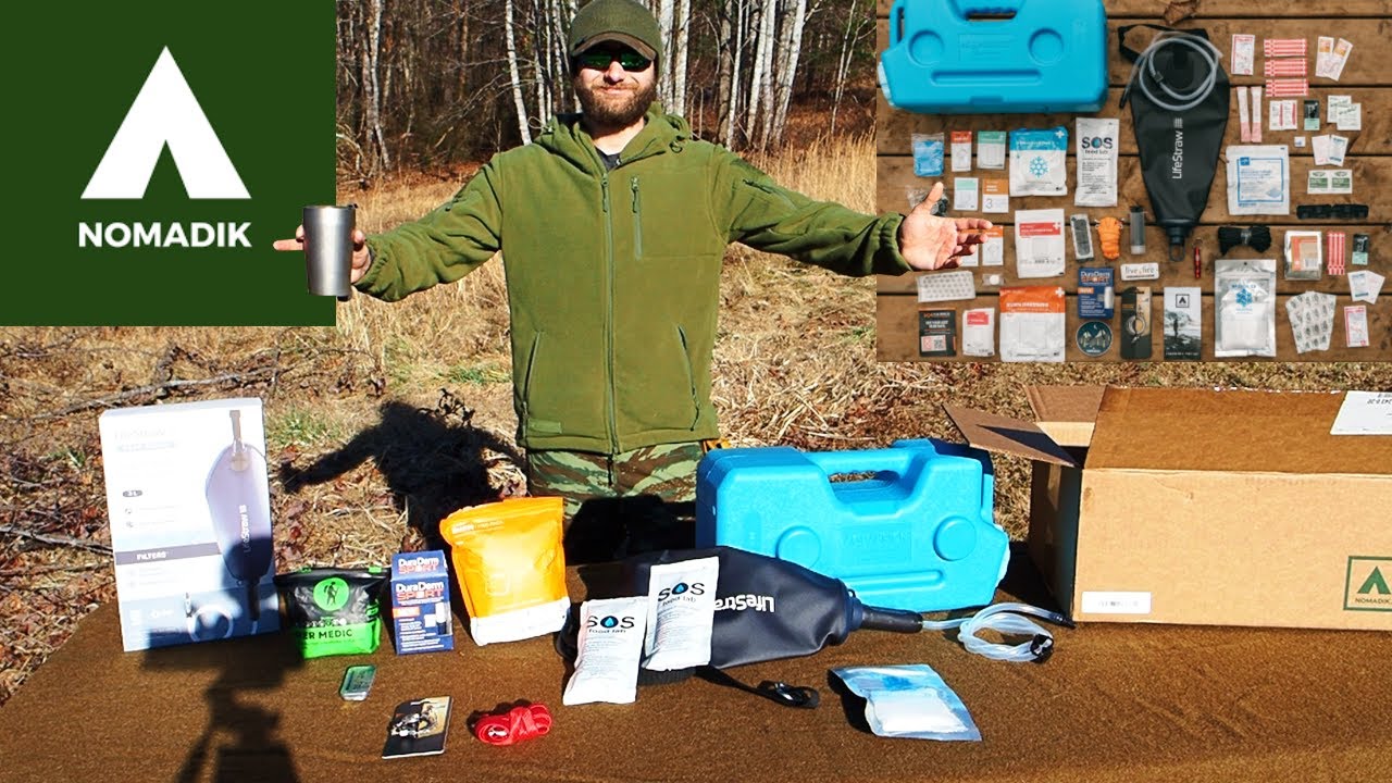 NOMADIK Emergency Prep Kit Quarterly Gear Box | Full Unboxing Of All ...