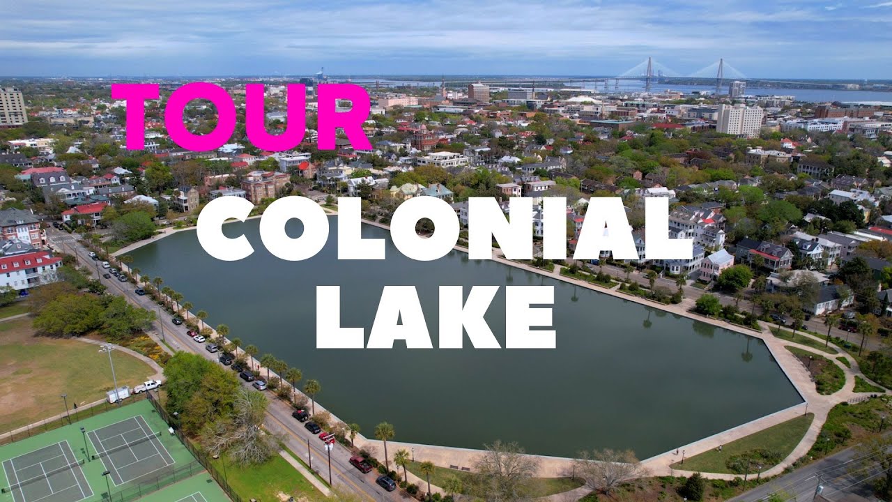 Take a tour of COLONIAL LAKE with me! | Downtown Charleston, SC - YouTube