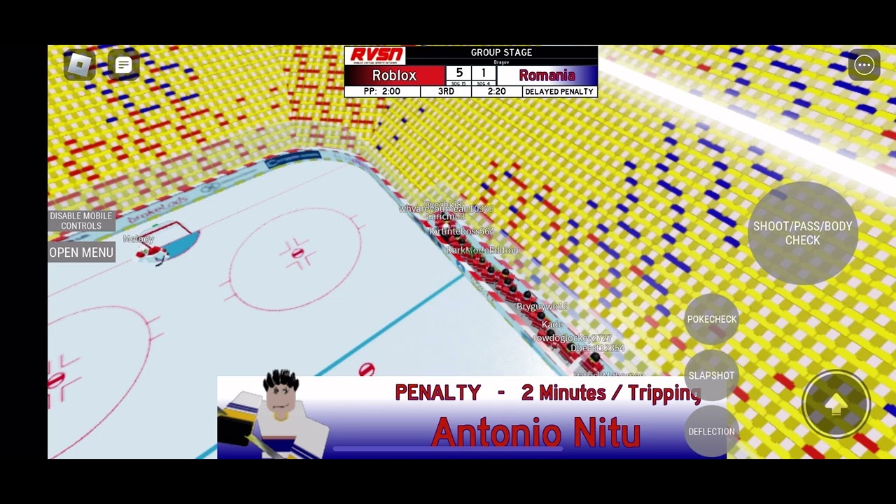 Roblox Ro hockey world tour - YouTube