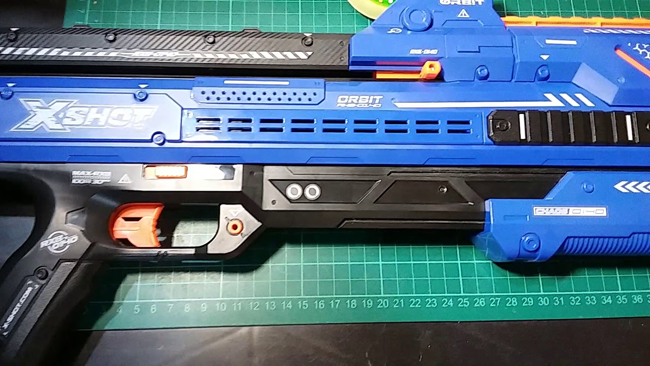 X Shot Chaos Orbit Stickers Applied - YouTube