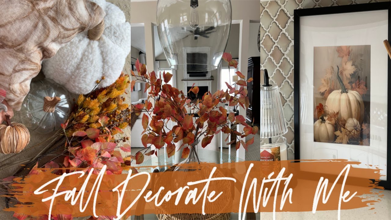 2024 Fall/Autumn Decorate with me | Fall Decorating Tips, Ideas ...