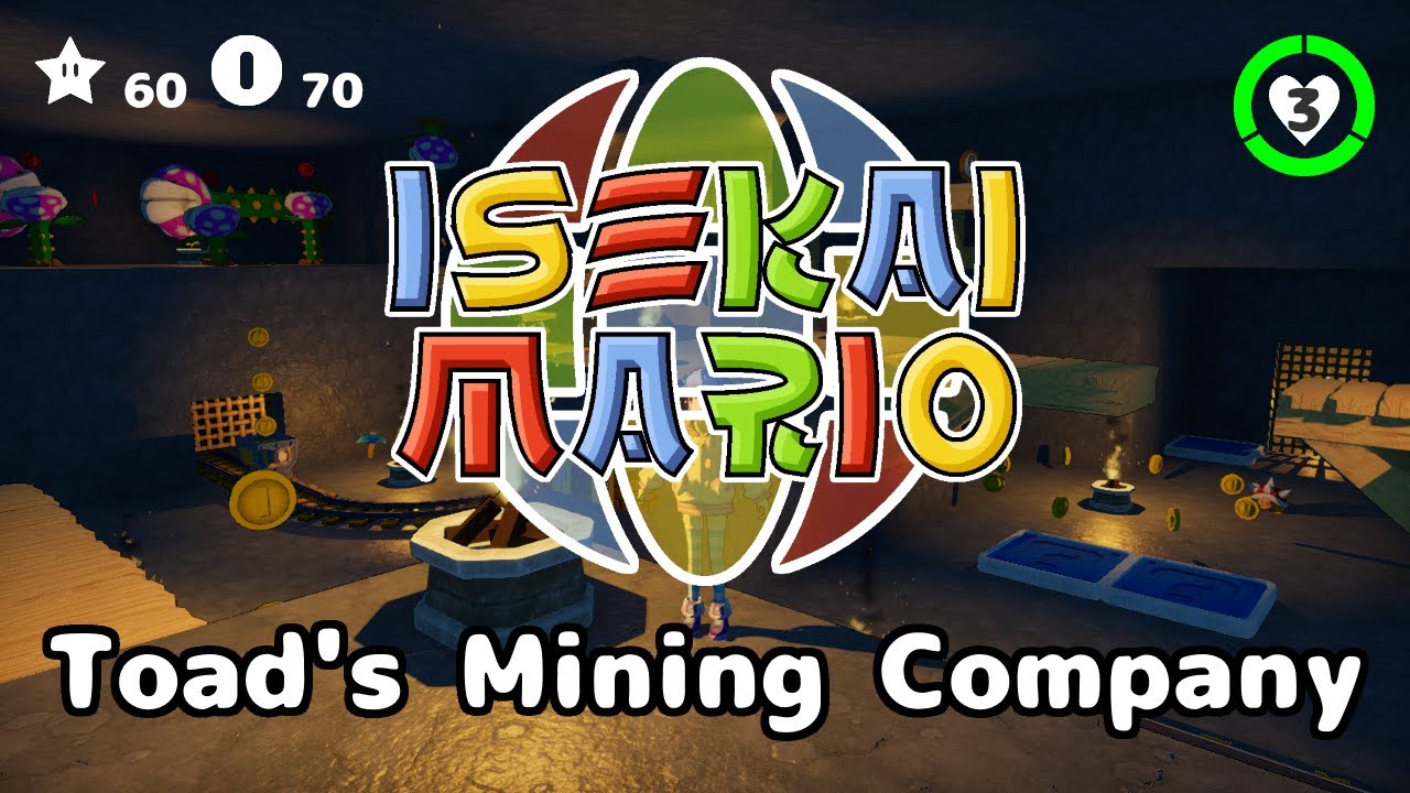 Toad's Mining Company (Isekai Mario: Prologue) - YouTube