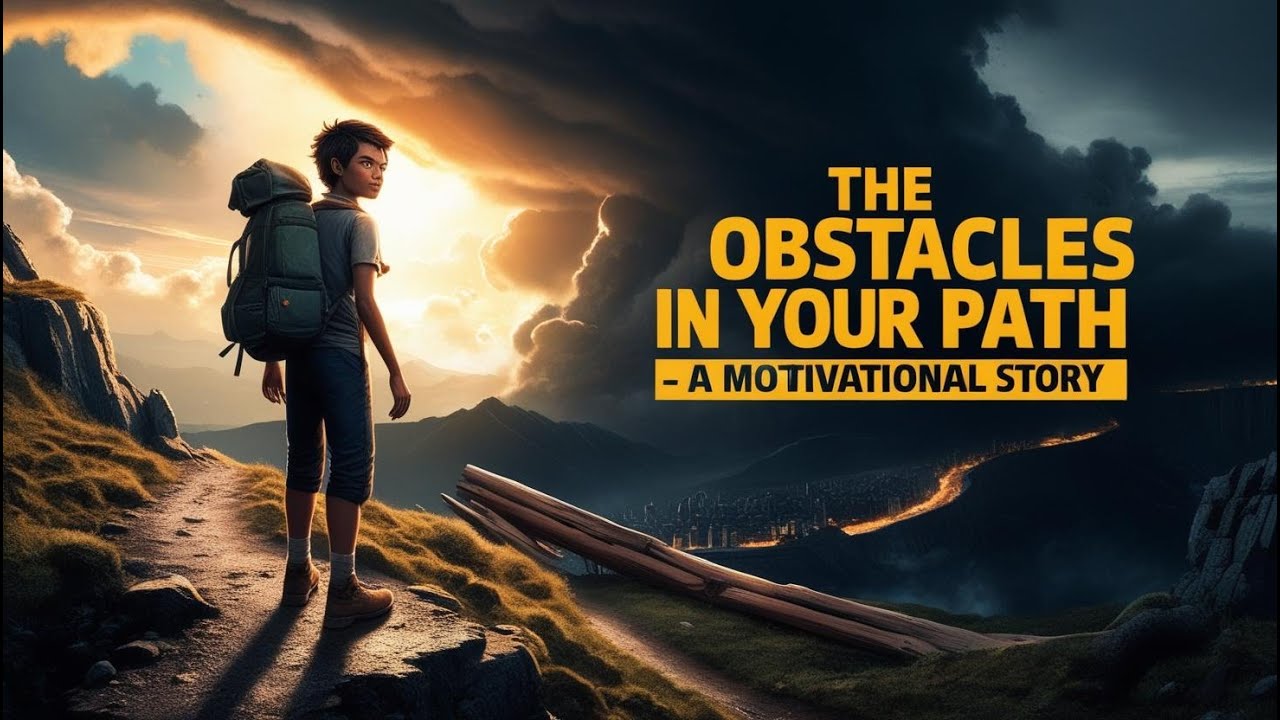 The Obstacles In Your Path - motivational story - YouTube