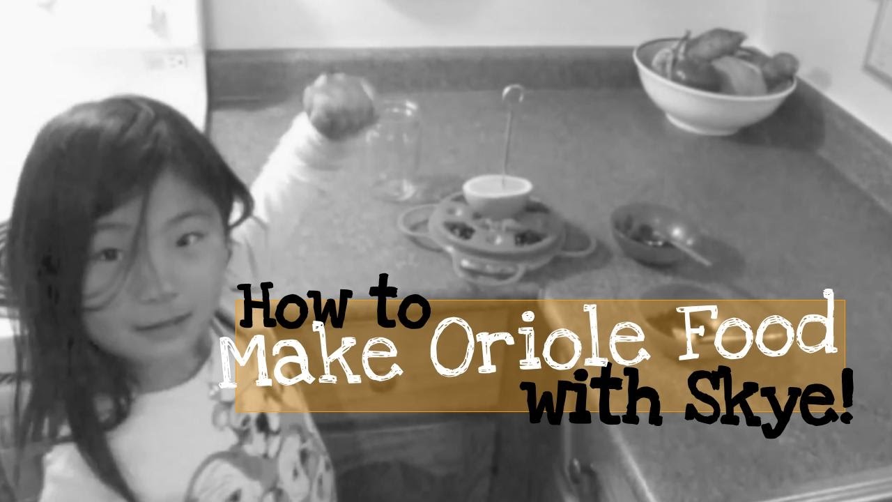 How To Make Oriole Food With Skye - YouTube