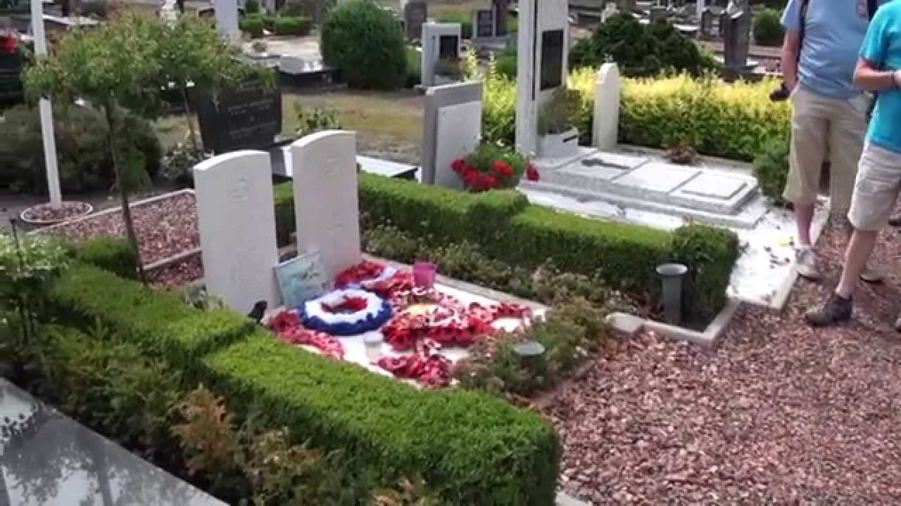 Dambusters - Guy Gibson Grave & Crash Site - YouTube