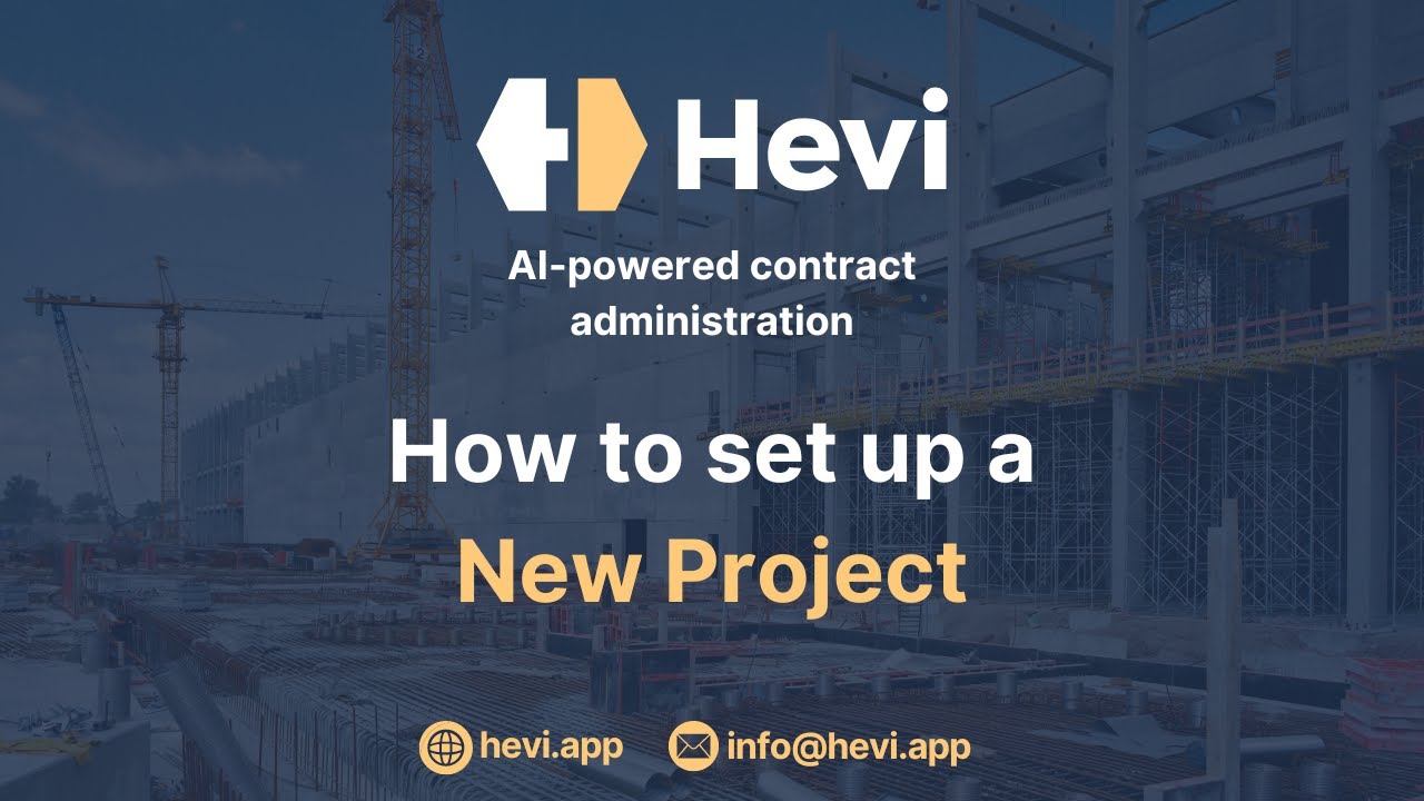 💻 Setting Up a New Project in Hevi: A Step-by-Step Guide👷🏼 - YouTube