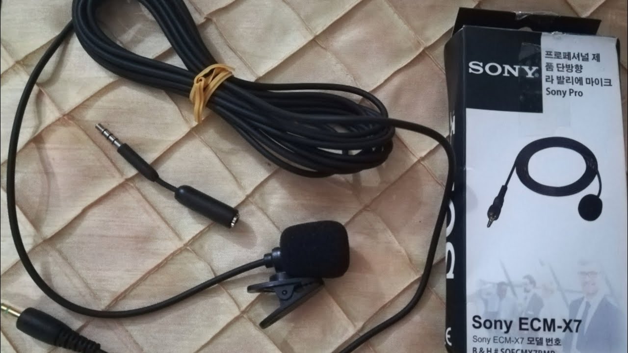 Sony Pro ECM - X7 unboxing, review and price - YouTube