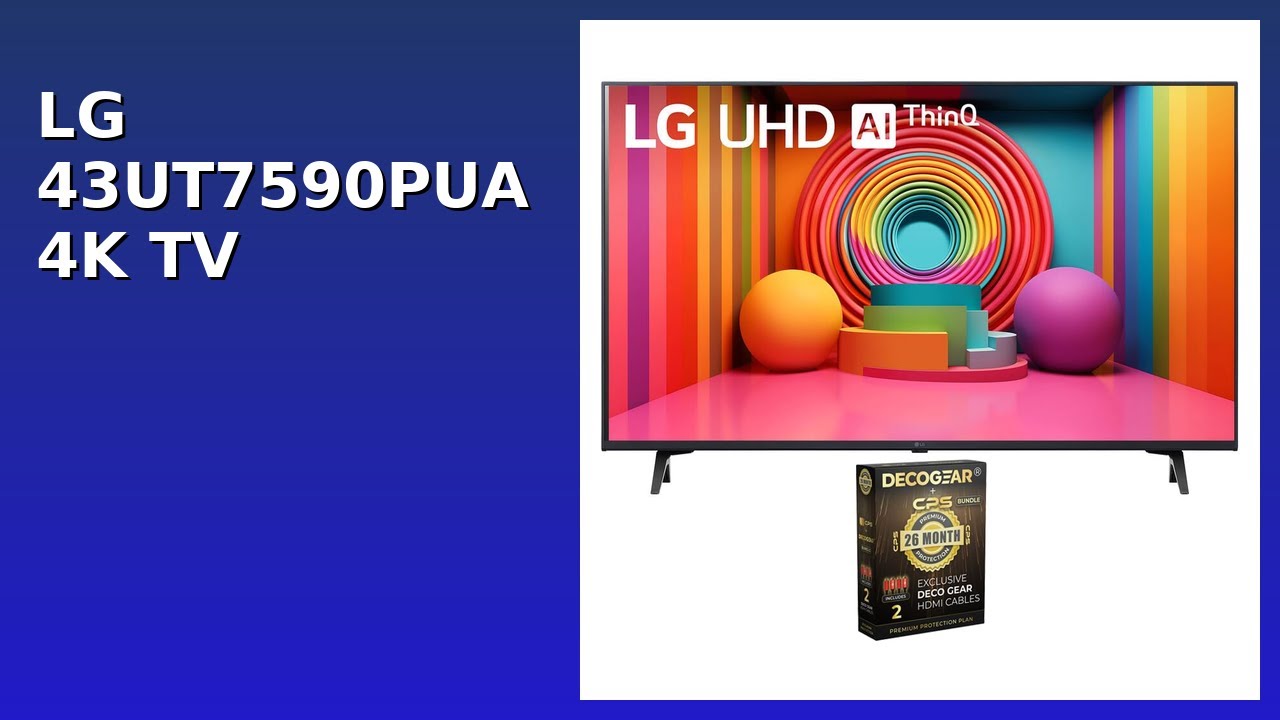 REVIEW (2026): LG 43UT7590PUA 4K TV. ESSENTIAL details. - YouTube