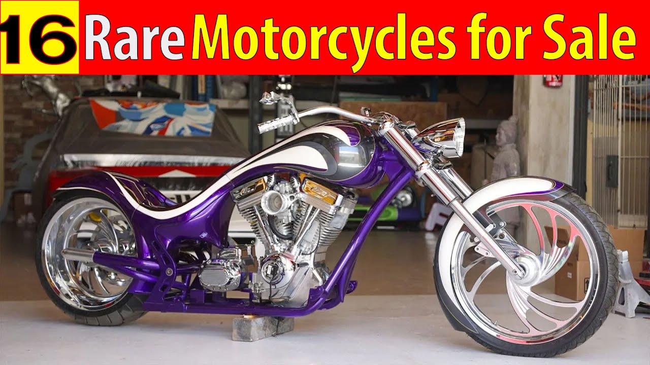 2 insane custom motorcycle and choppers for sale - YouTube