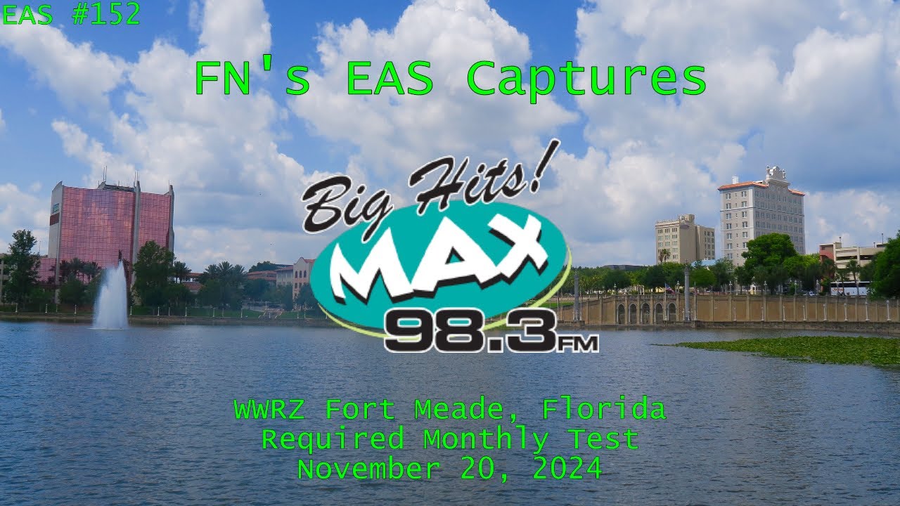 Florida Monthly Test on WWRZ (11/20/2024) (EAS #152) - YouTube