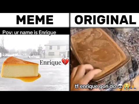 Enrique Meme vs Enrique Original Video
