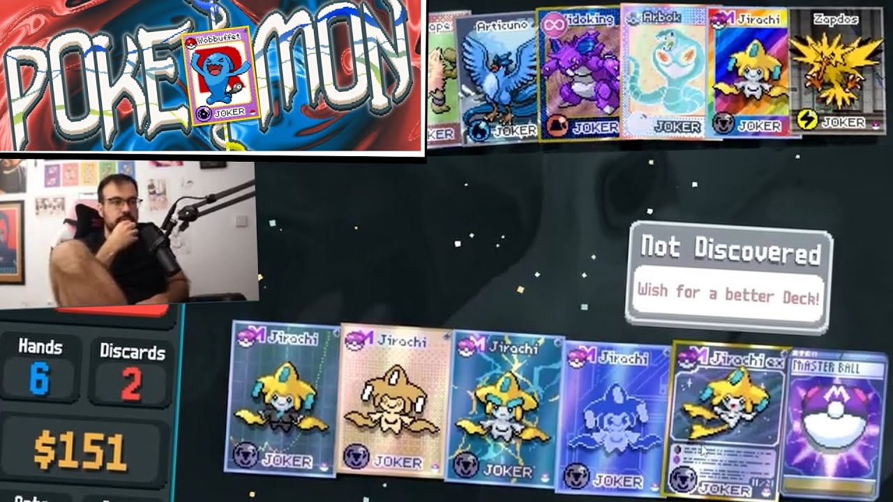 Balatro | run de Jirachi pollero | Pokermon (Balatro Pokémon mod) - YouTube