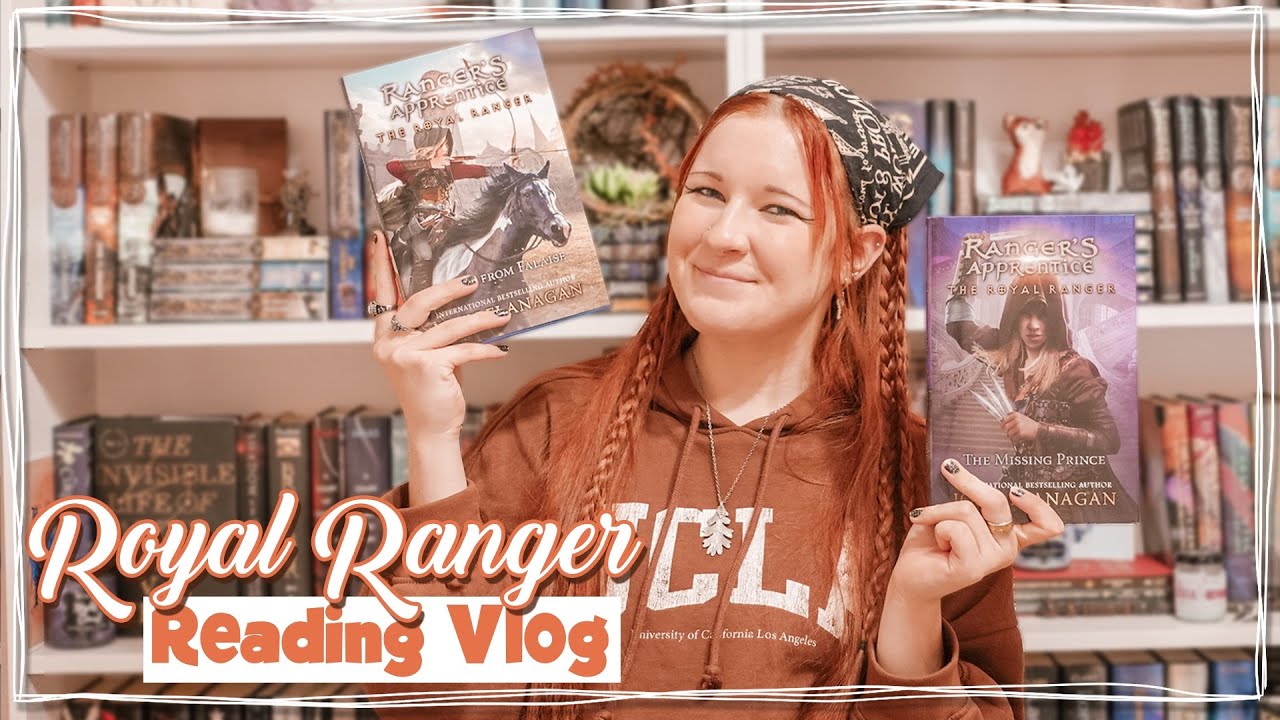 ranger's apprentice royal ranger reading vlog || reading the new book ...
