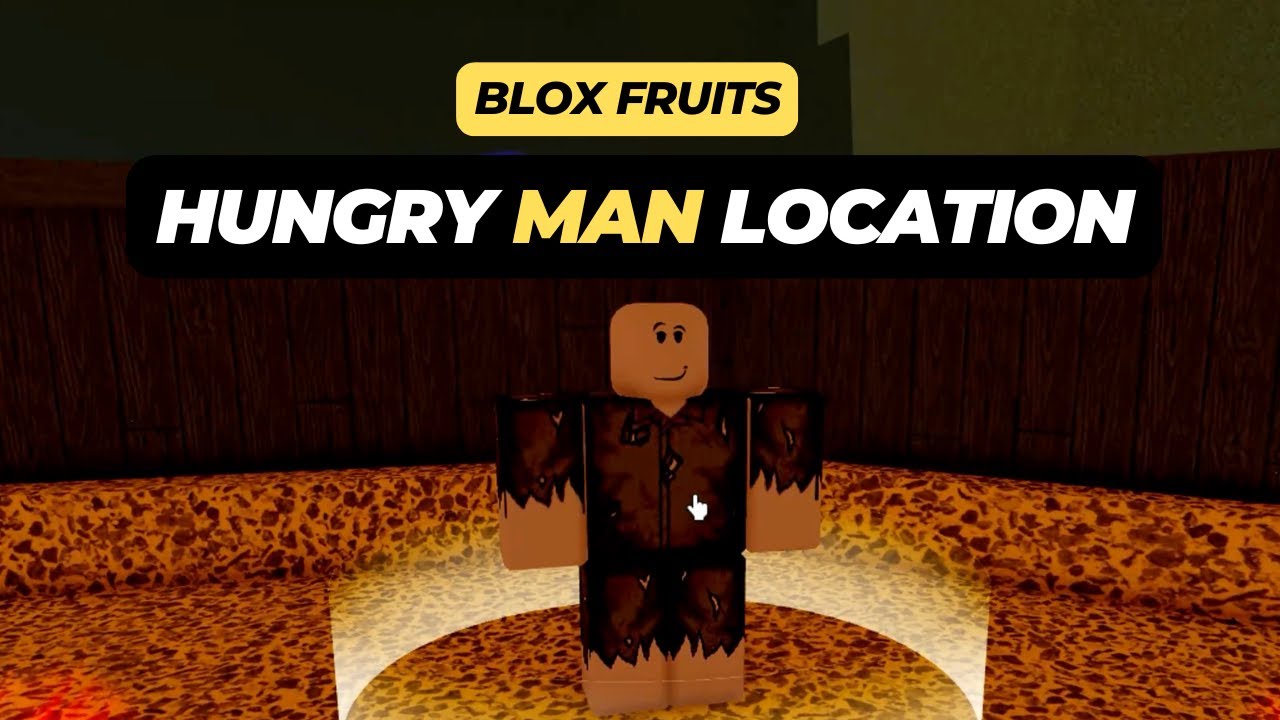 Where is Hungry Man NPC (Location) - Blox Fruits - YouTube