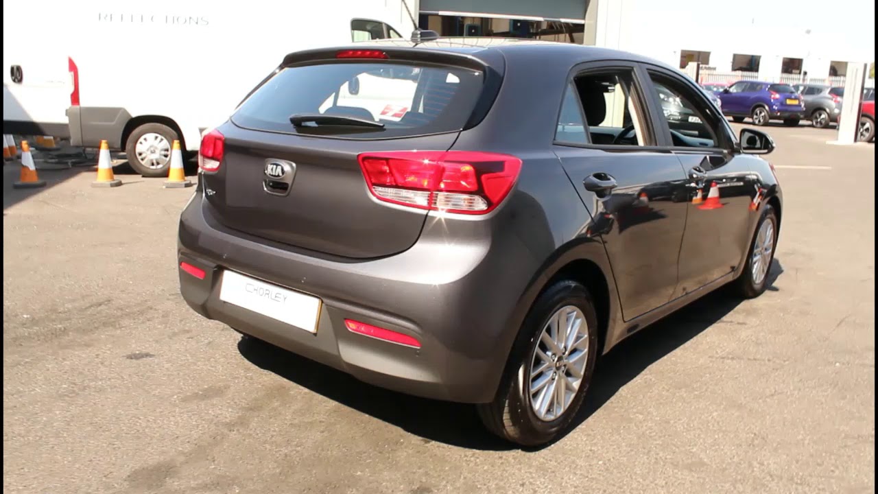 Kia | Rio | 1.4 2 5dr Auto | Grey | CY19 XUE - YouTube