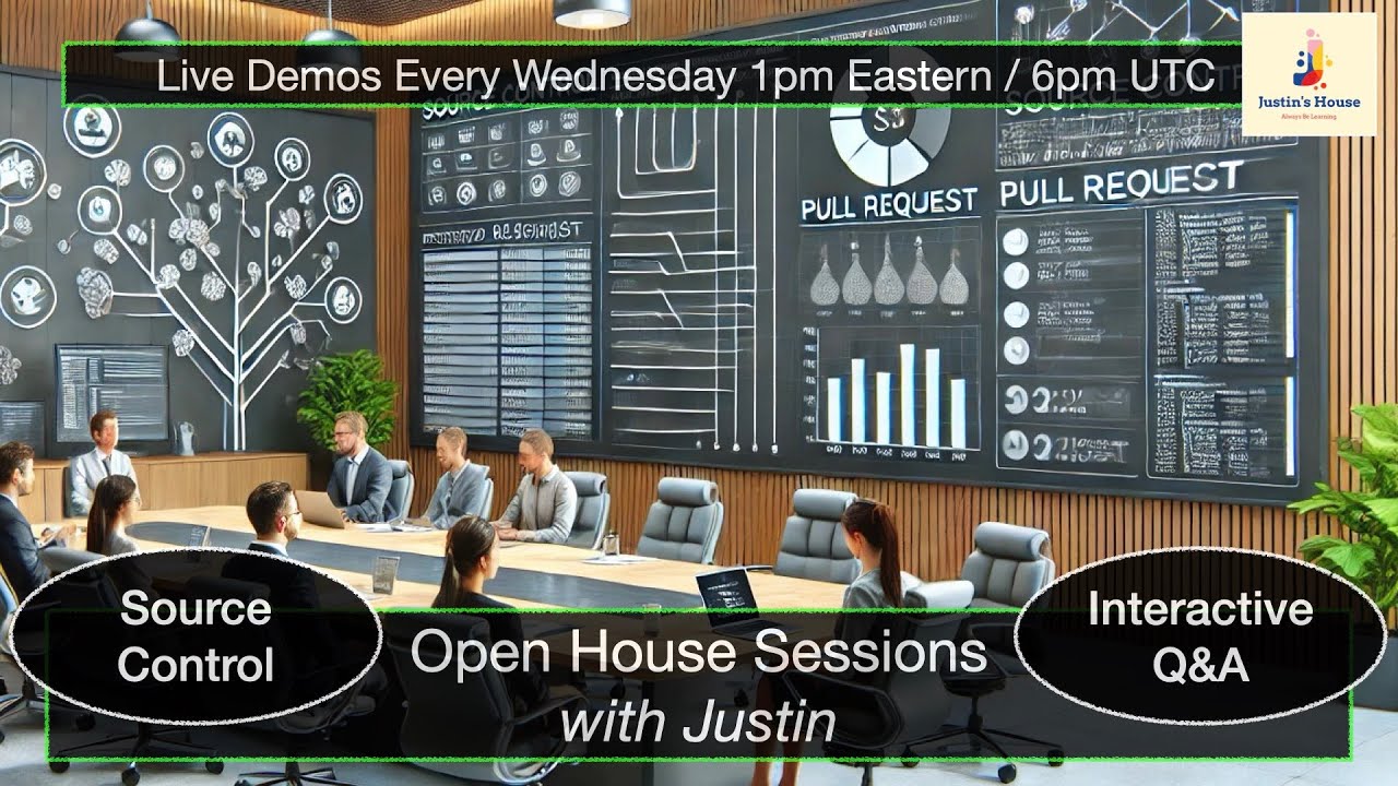 Open House Sessions with Justin - 20250108 - YouTube