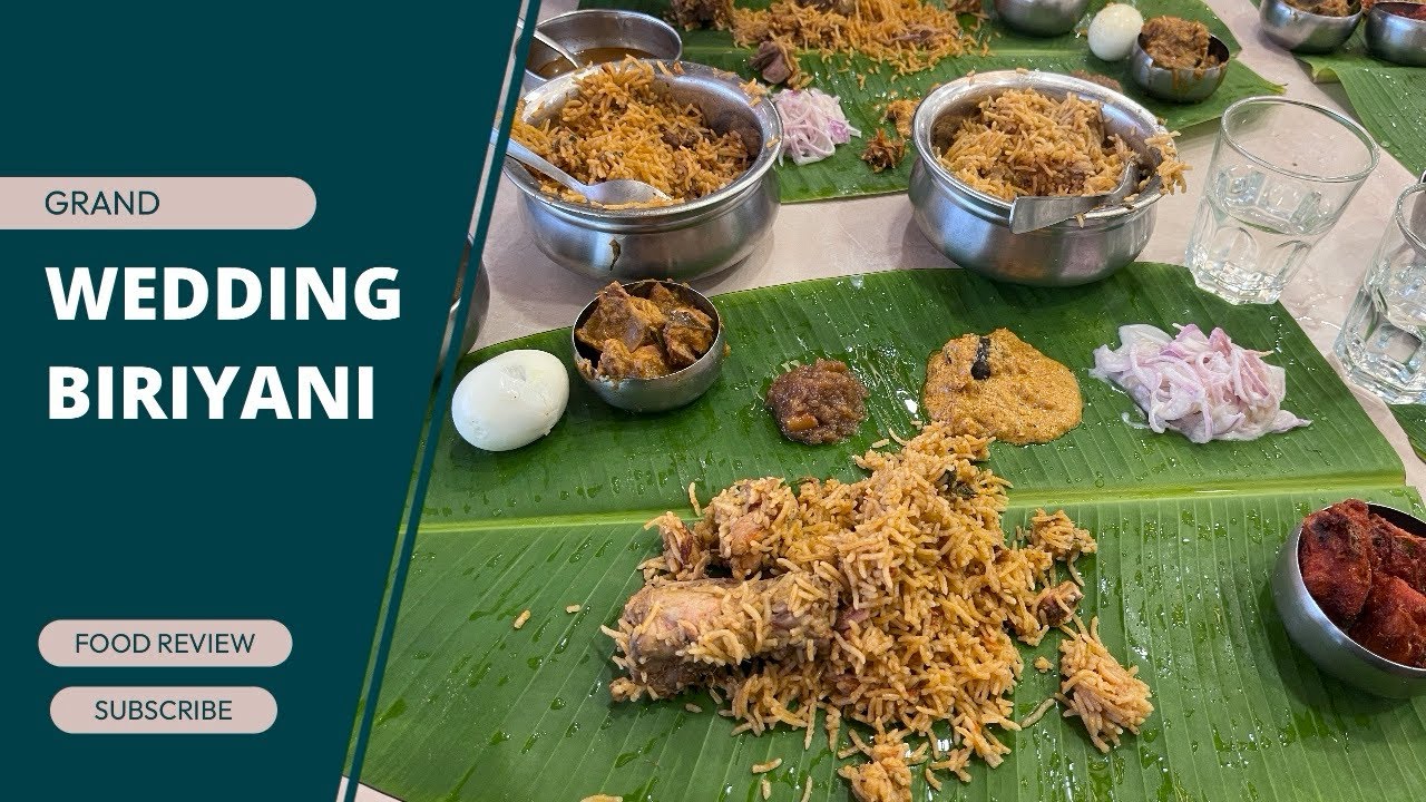 Grand Wedding Biryani BTM Bangalore I Unlimited TamilNadu Style Wedding ...