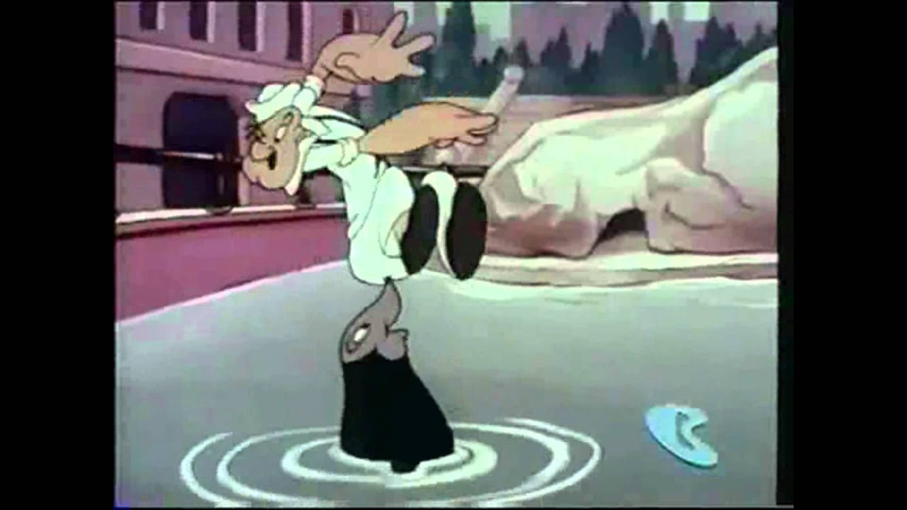 Popeye The Royal Four-Flusher Reversed (HD, Original Titles) - YouTube