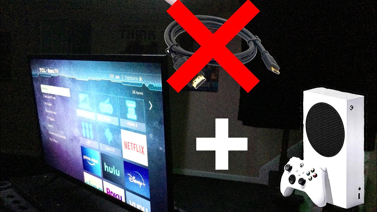 Can you wirelessly play your Xbox on Tv? - YouTube