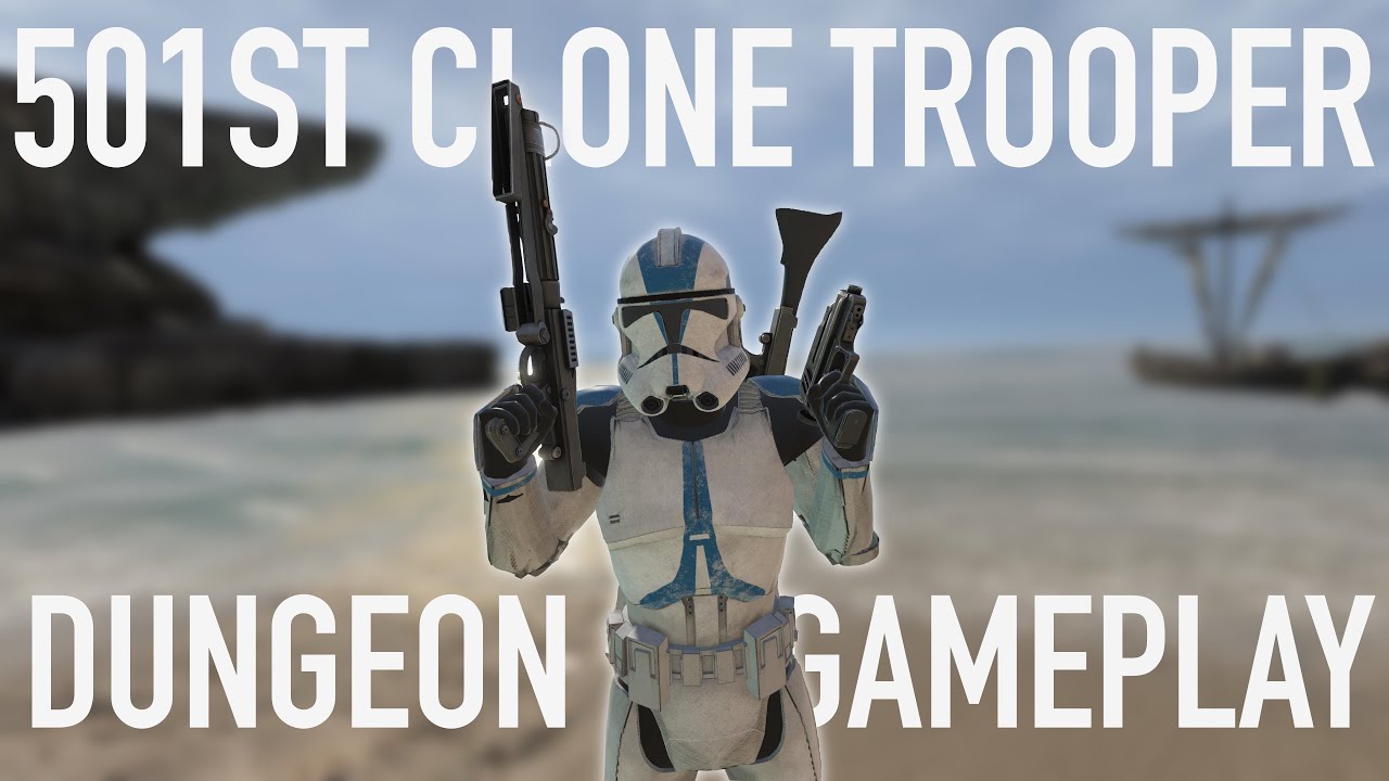 Star Wars Phase 2 Clone Trooper Dungeon Run (With Clone Trooper weapons ...