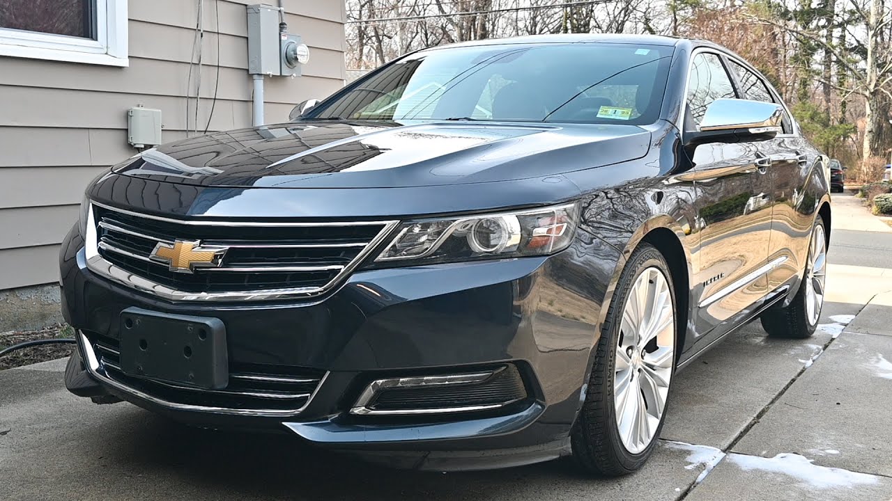 2014 Chevy Impala LTZ Wash & Wax - YouTube