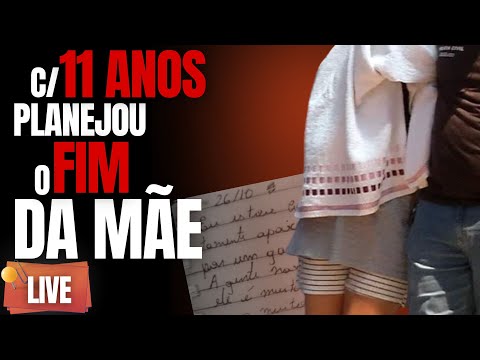 CASAL DE ADOLESCENTES NAMORADOS TIRA A VIDA DA MÃE DELA (MENINA DE 11 E MENINO DE 14) - C/ ROSANGELA