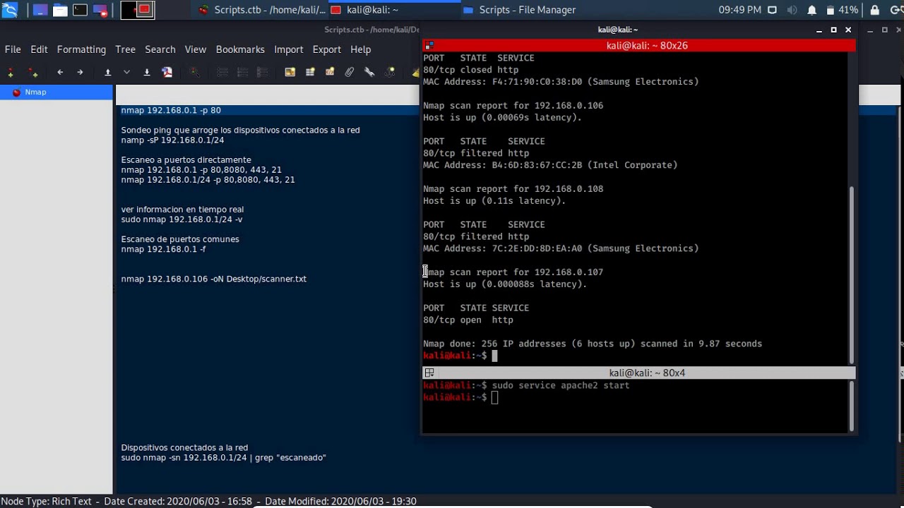 Nmap Comandos básicos - YouTube