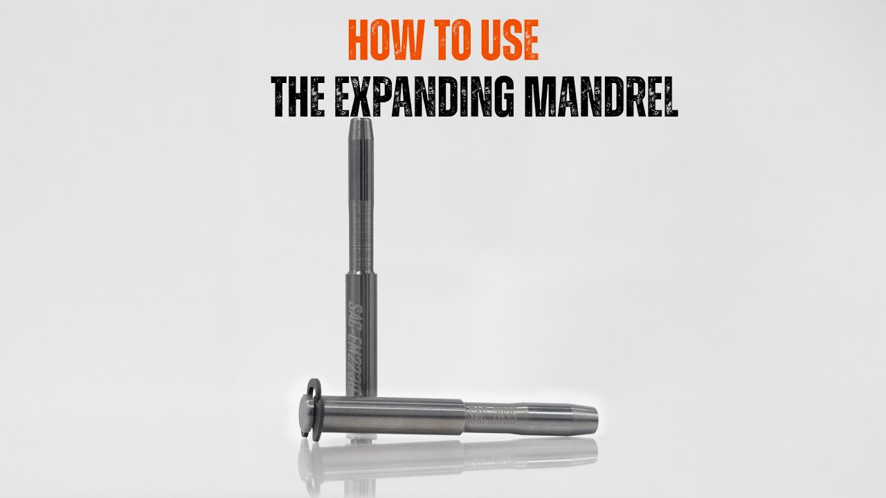 How to Use the Short Action Customs Expanding Mandrels - YouTube