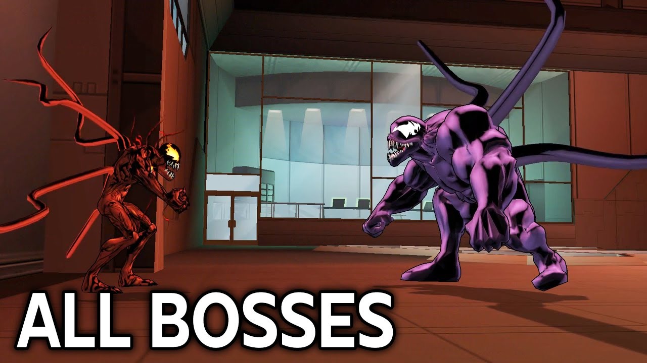 Ultimate Spider-Man (video game) - ALL BOSSES & Ending - YouTube