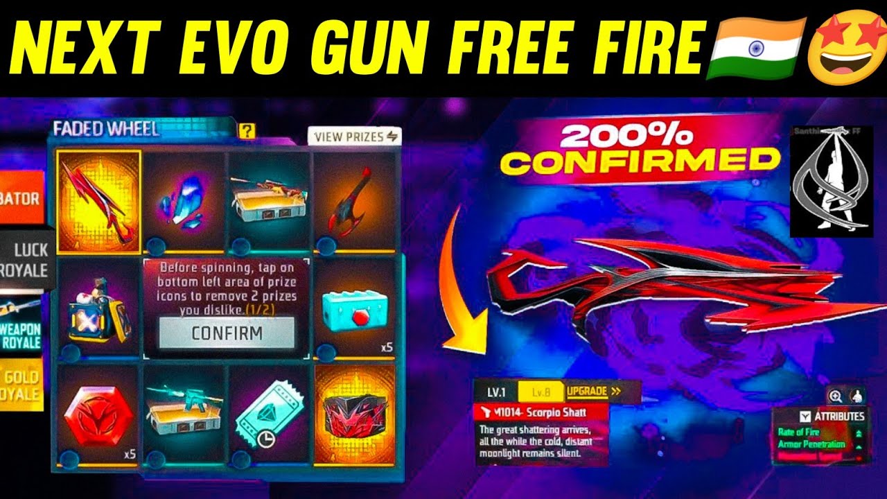Next Evo Gun Free Fire | Evo m1014 2.0 Confirm Date | FreeFire New ...