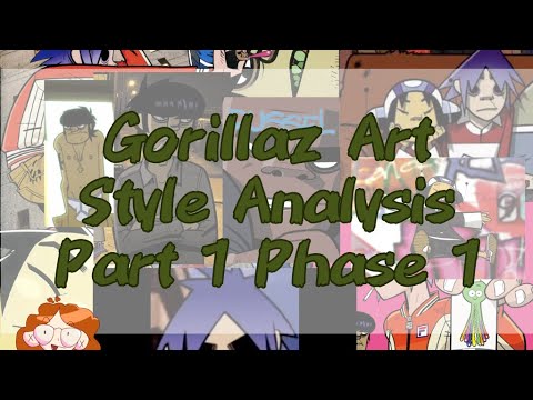 Gorillaz Art Style Analysis Part 1 Phase 1 - YouTube