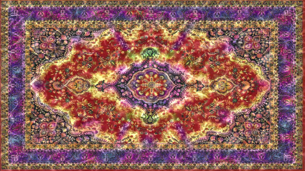 Psychedelic Carpet Visual - YouTube