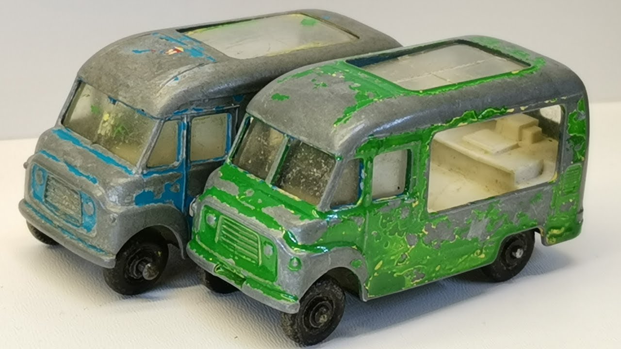 Matchbox restoration Commer ice cream Canteen nr 47 diecast car ...