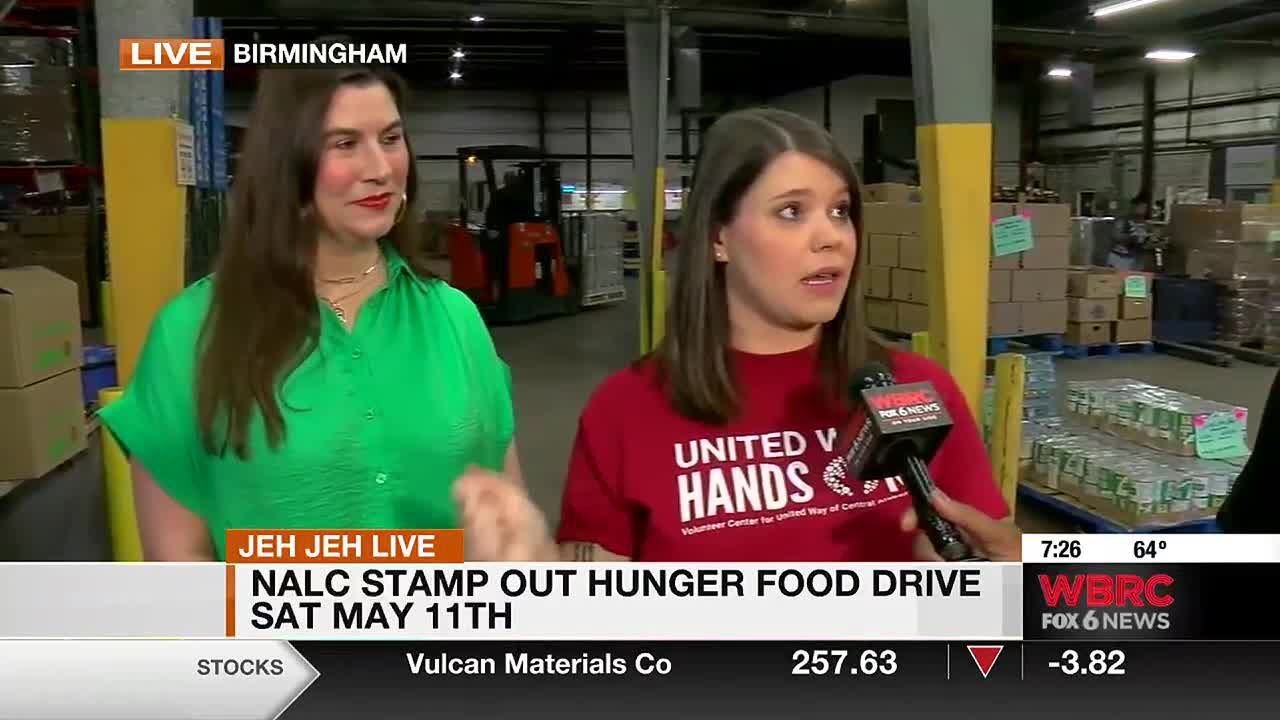 Jeh Jeh Live: NALC Stamp Out Hunger food drive Saturday, May 11 - YouTube