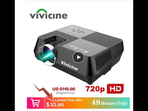 Best HD Video Games Projector: Vivicine 720P HD Projector for Video ...