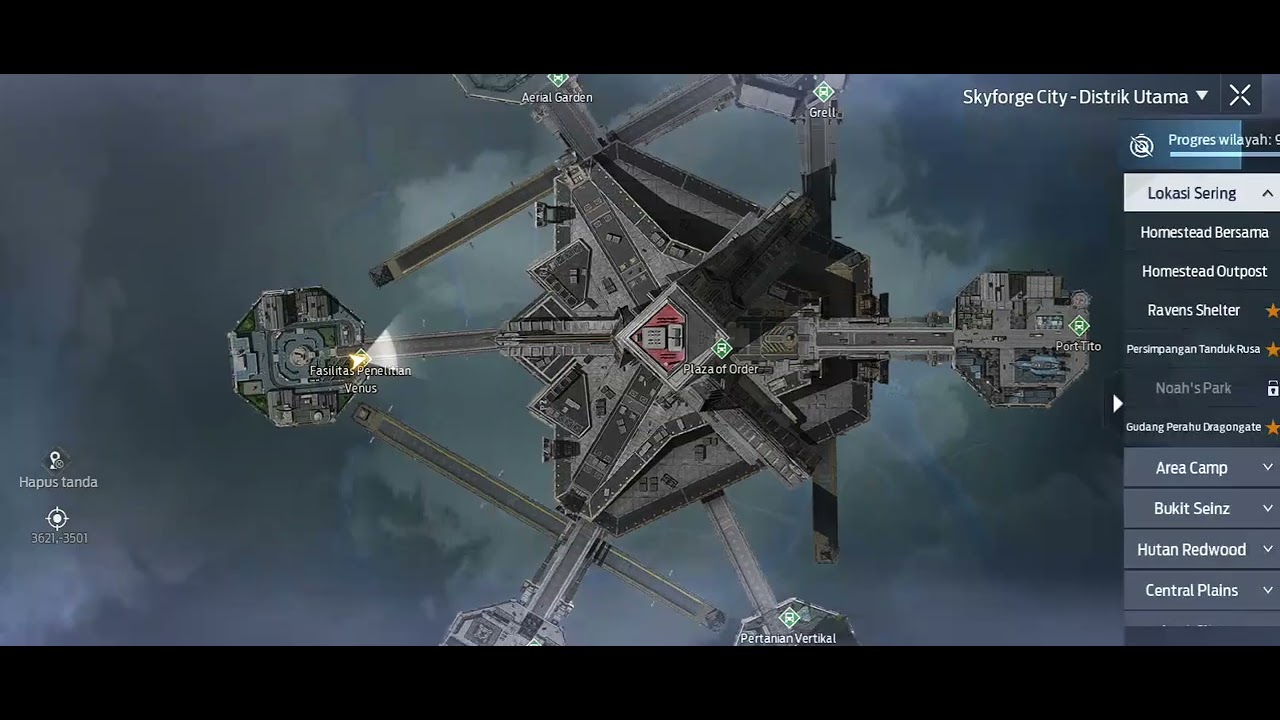 Lokasi Tempat TUKANG BARTER LV 160 SKYFORGE City . - YouTube