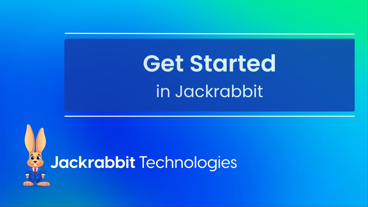Get Started in Jackrabbit - YouTube