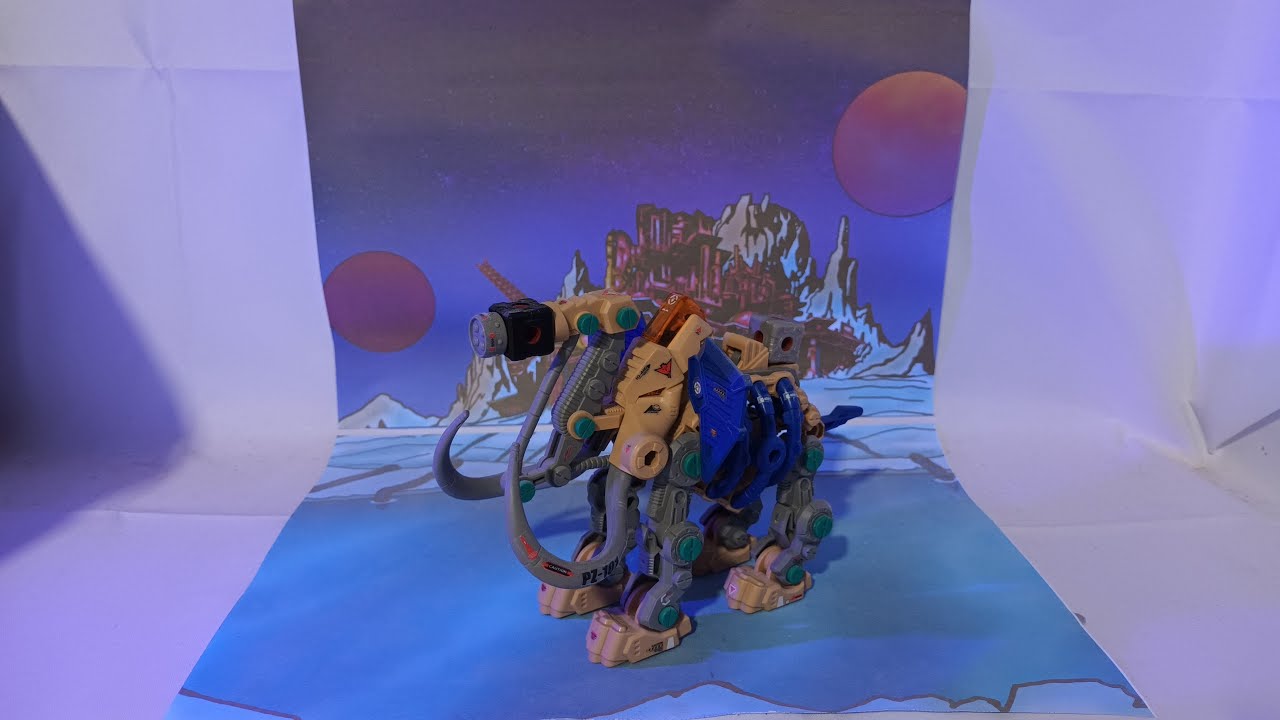 Power Mammoth "The Power" Of Planet Zoidstar (Zoids Series 3) - YouTube