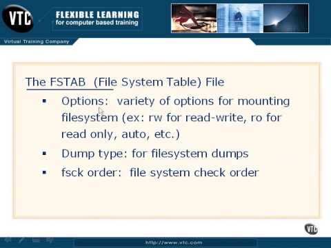 0404 - The FSTAB File - YouTube