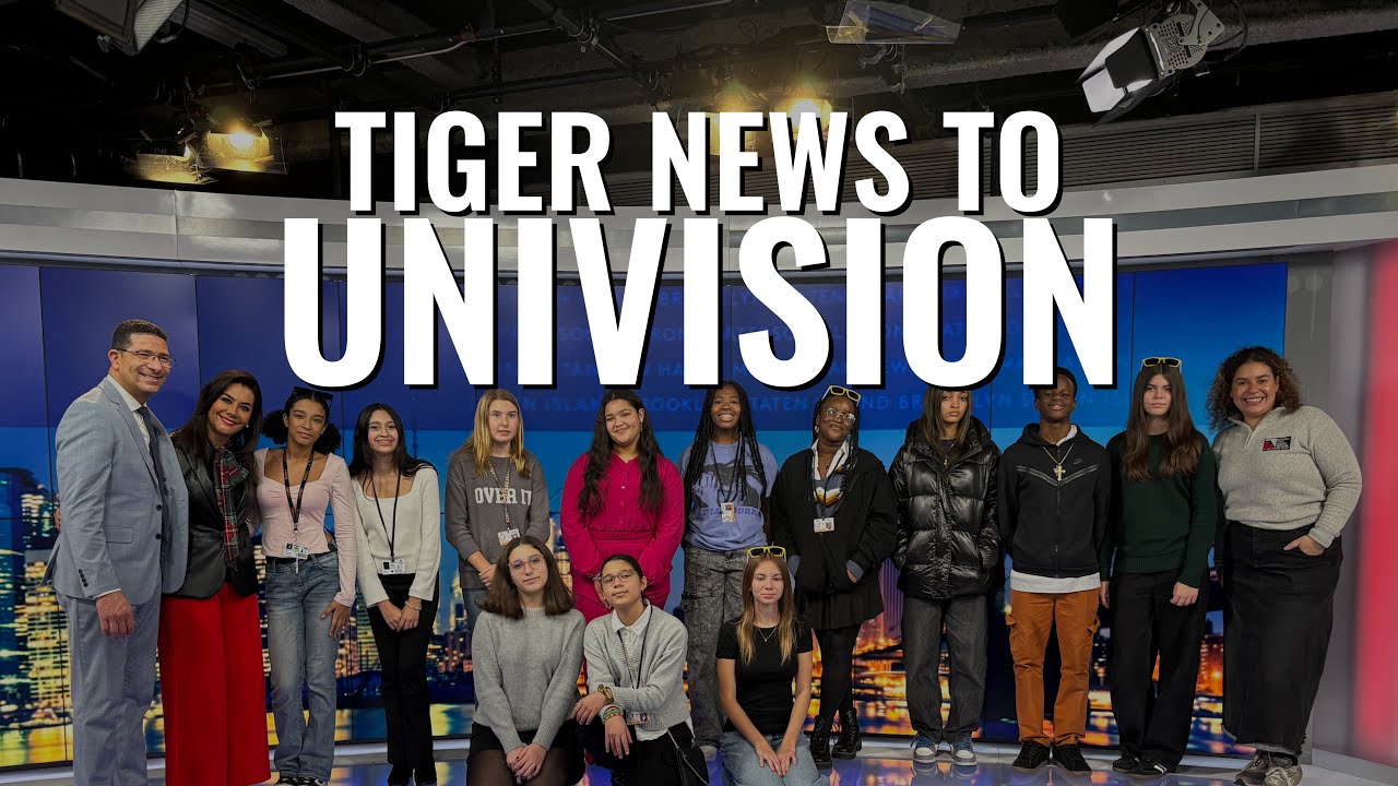 MMS Tiger News Crew Goes to Univision - YouTube