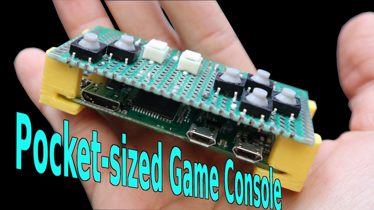 Pocket-Sized Game Console - YouTube