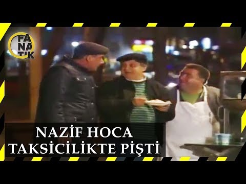 Nazif Hoca Taksicilikte Pişti - Bizimkiler