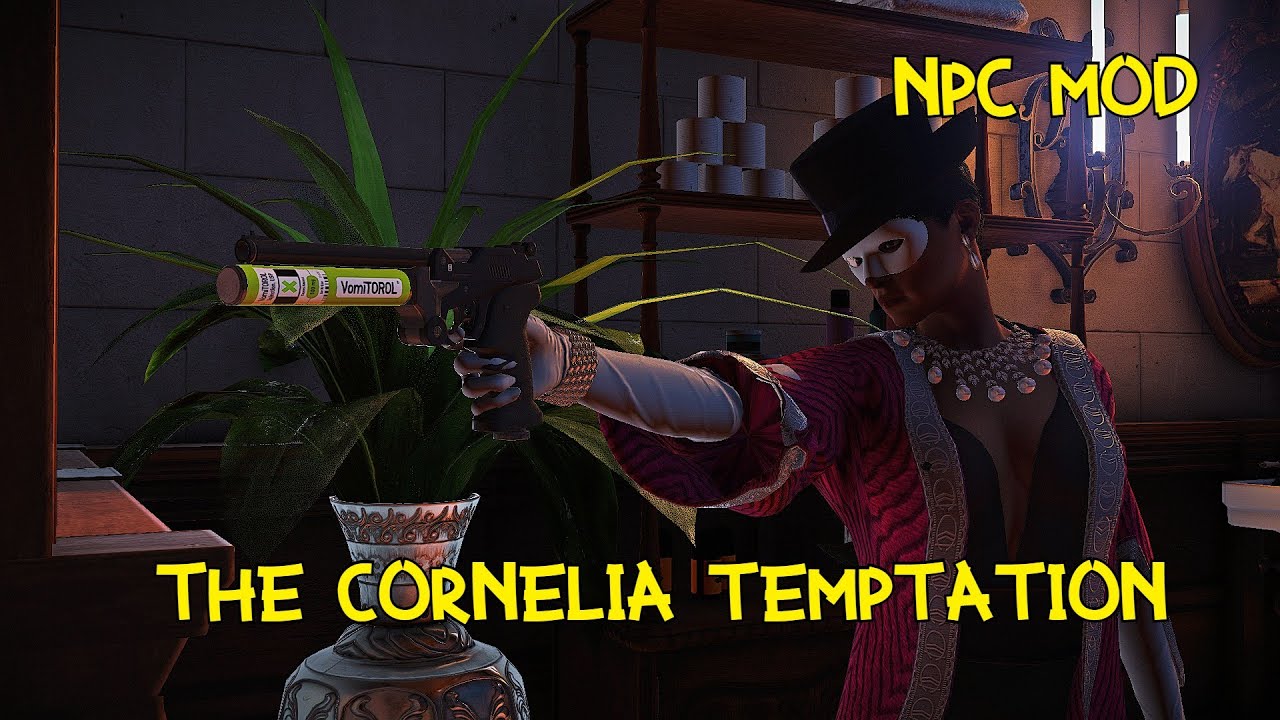 The Cornelia Temptation (NPC MOD Cornelia Stuyvesant) | HITMAN 2 - YouTube