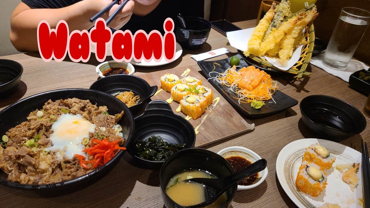 WATAMI Japanese Casual Restaurant/ Ayala Cebu / Summer Vacation 2023 in ...