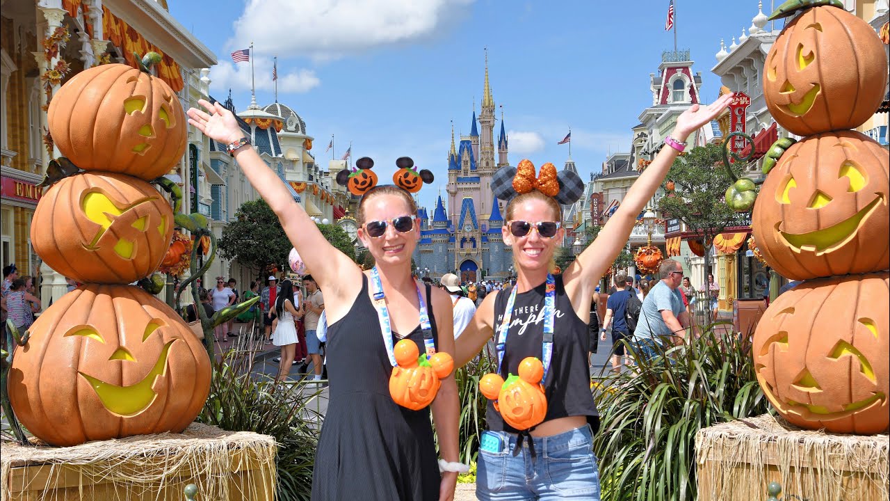 Spooktacular Disney Day: Halloween Fun at Magic Kingdom & Epcot! - YouTube