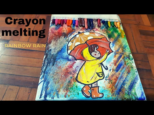 Melting Crayons Rain