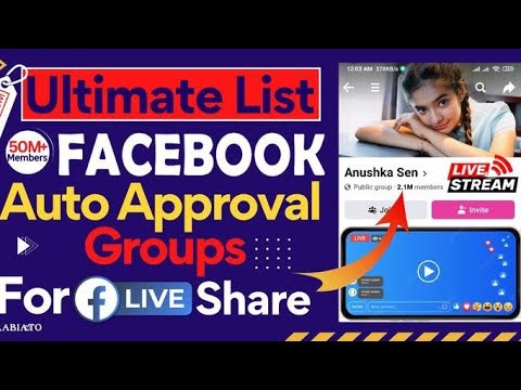 Facebook Auto Approval Groups | Find Auto Approval Groups for Facebook | Facebook Groups - YouTube