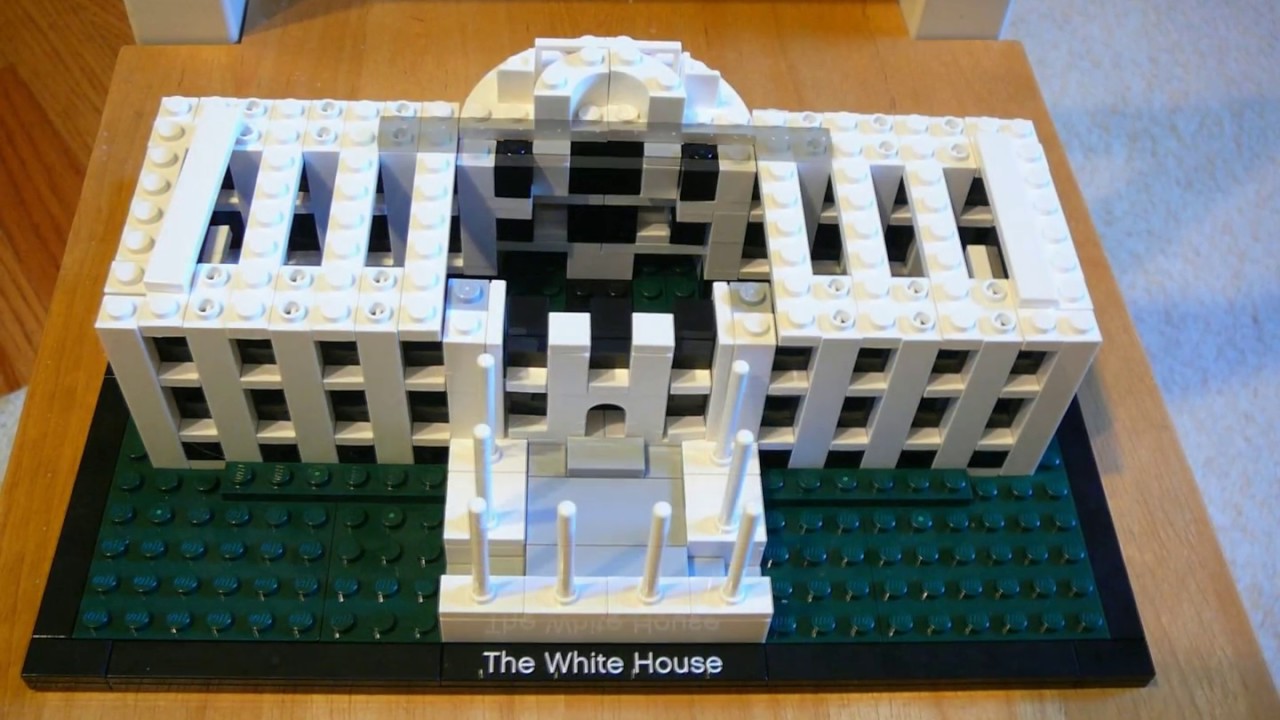 Lego Architecture- The White House, see it in action - YouTube