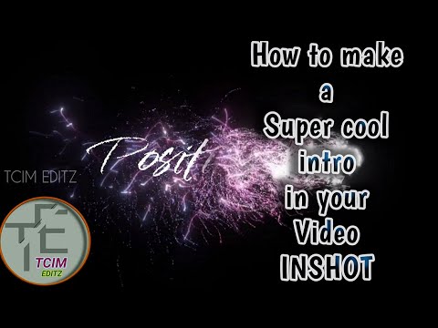 How to make Super cool Intro effect in Youtube Videos|| EDITS || INSHOT ...