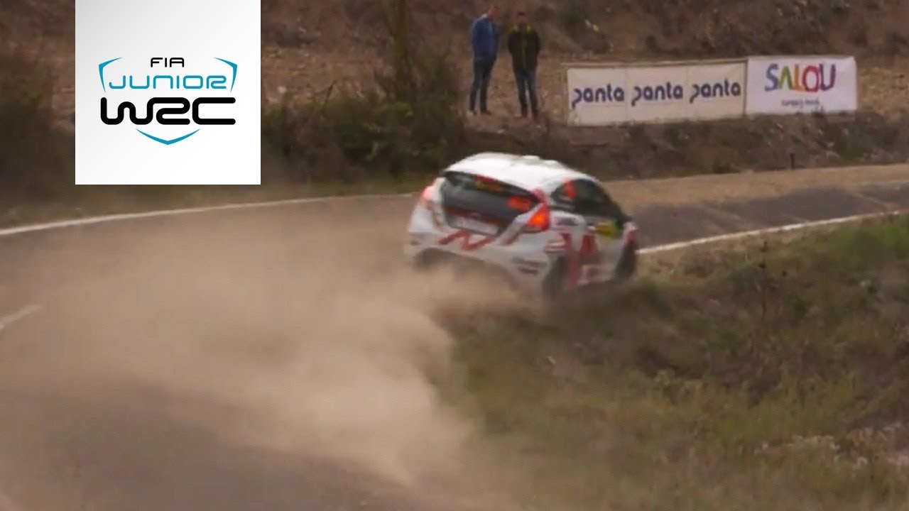 FIA Junior WRC - RallyRACC 2017: JWRC Highlights Saturday - YouTube